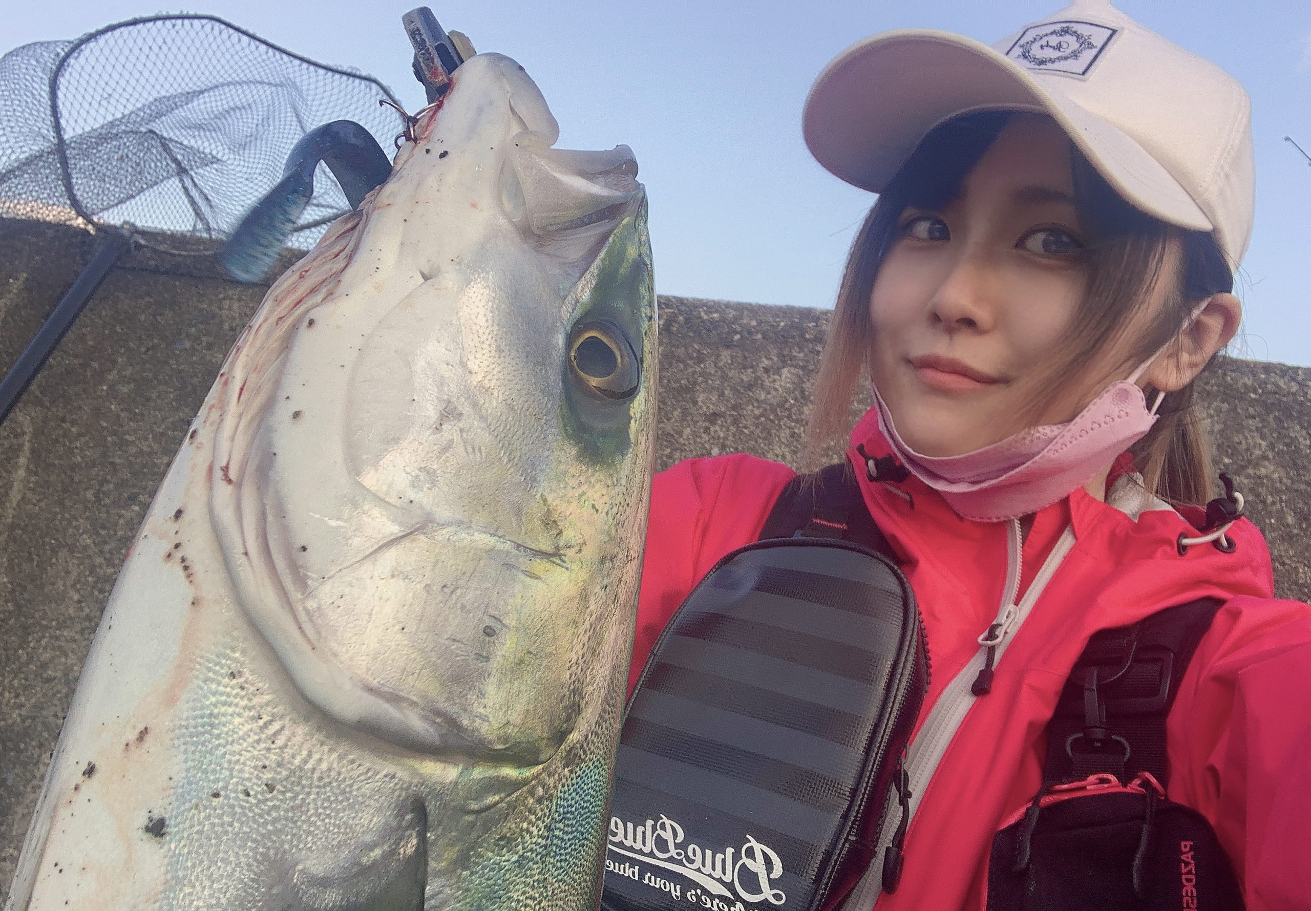 ＊堤防からの青物＊ | ハヤブサLady 隼華-HAYAKA-
