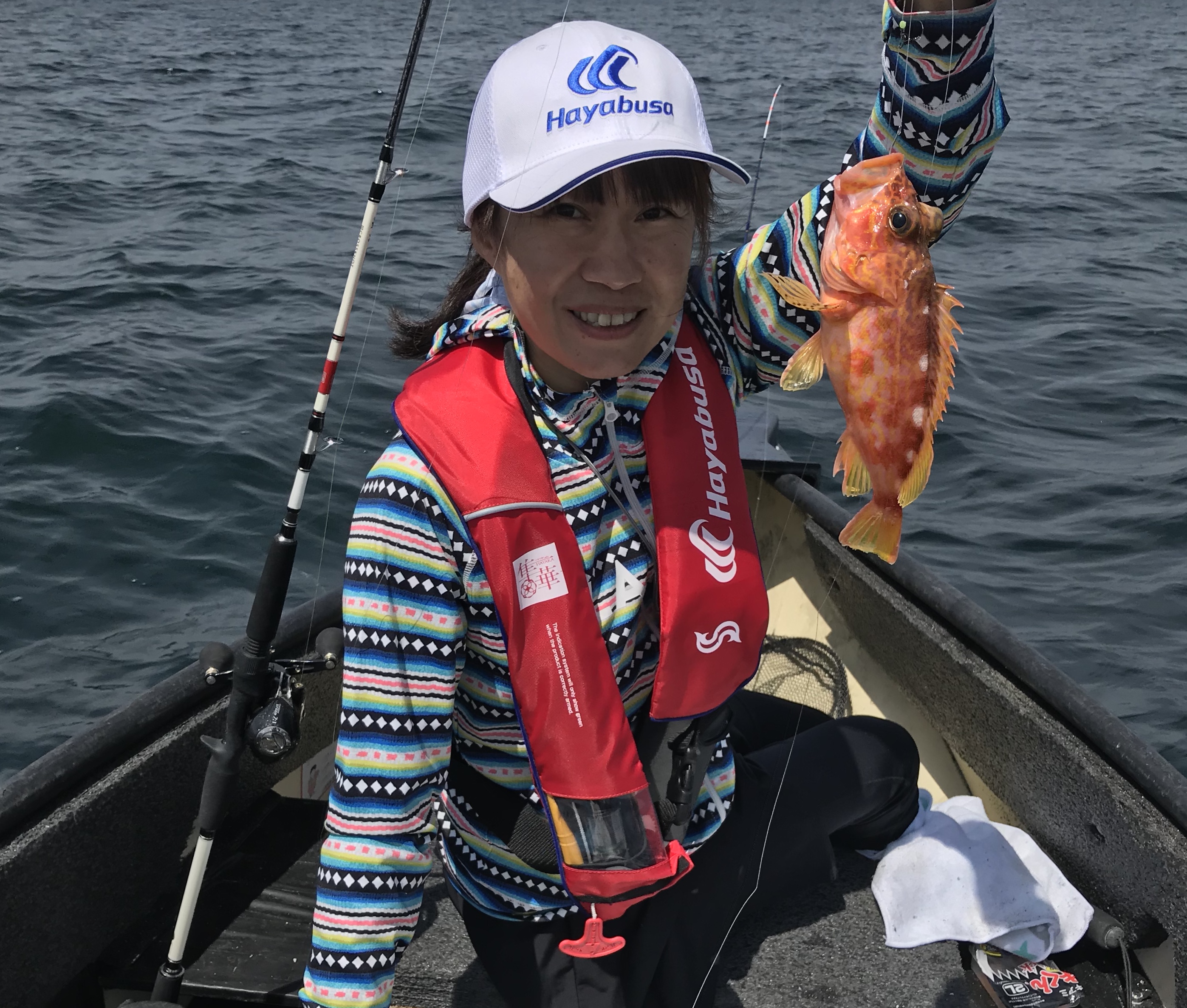 強風の合間に〜🎣 | ハヤブサLady 隼華-HAYAKA-