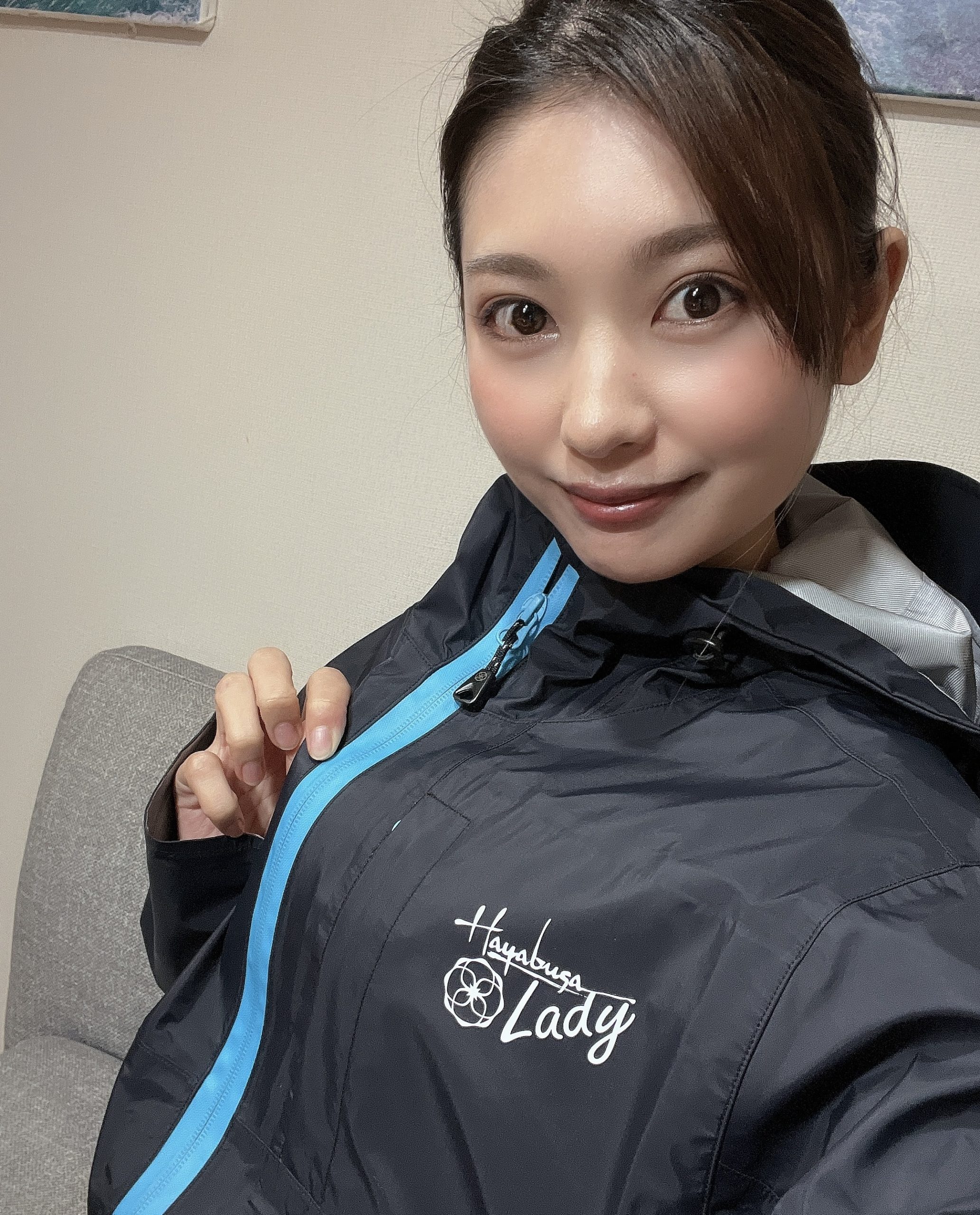 長袖デビュー😆👚 | ハヤブサLady 隼華-HAYAKA-